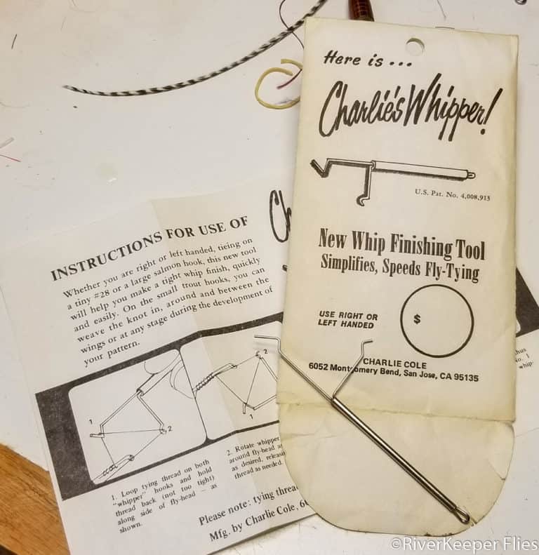 Charlie's Whipper - An Old Whip Finishing Tool - RiverKeeper Flies