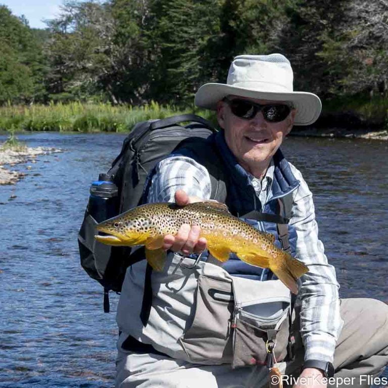 Fly Fishing the Rio Penitente with Rumbo Patagon - RiverKeeper Flies