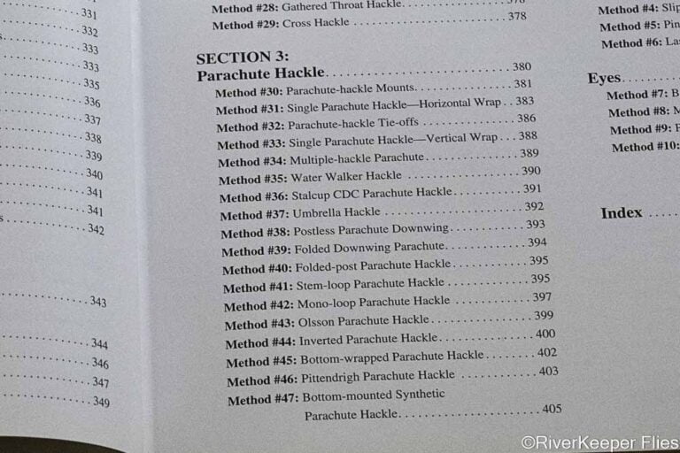 The Fly Tier's Benchside Reference - RiverKeeper Flies