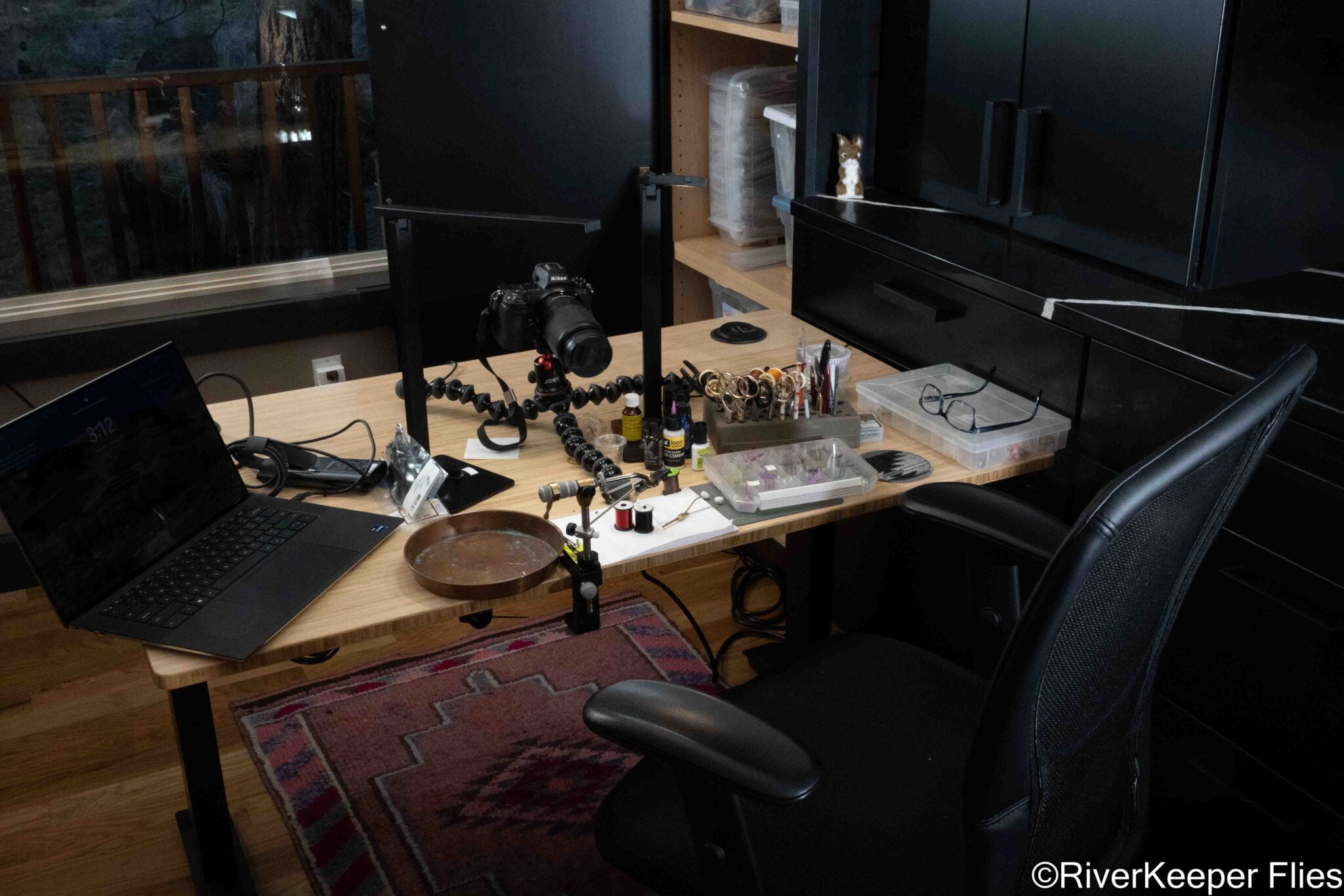 My Fly Tying Room - RiverKeeper Flies
