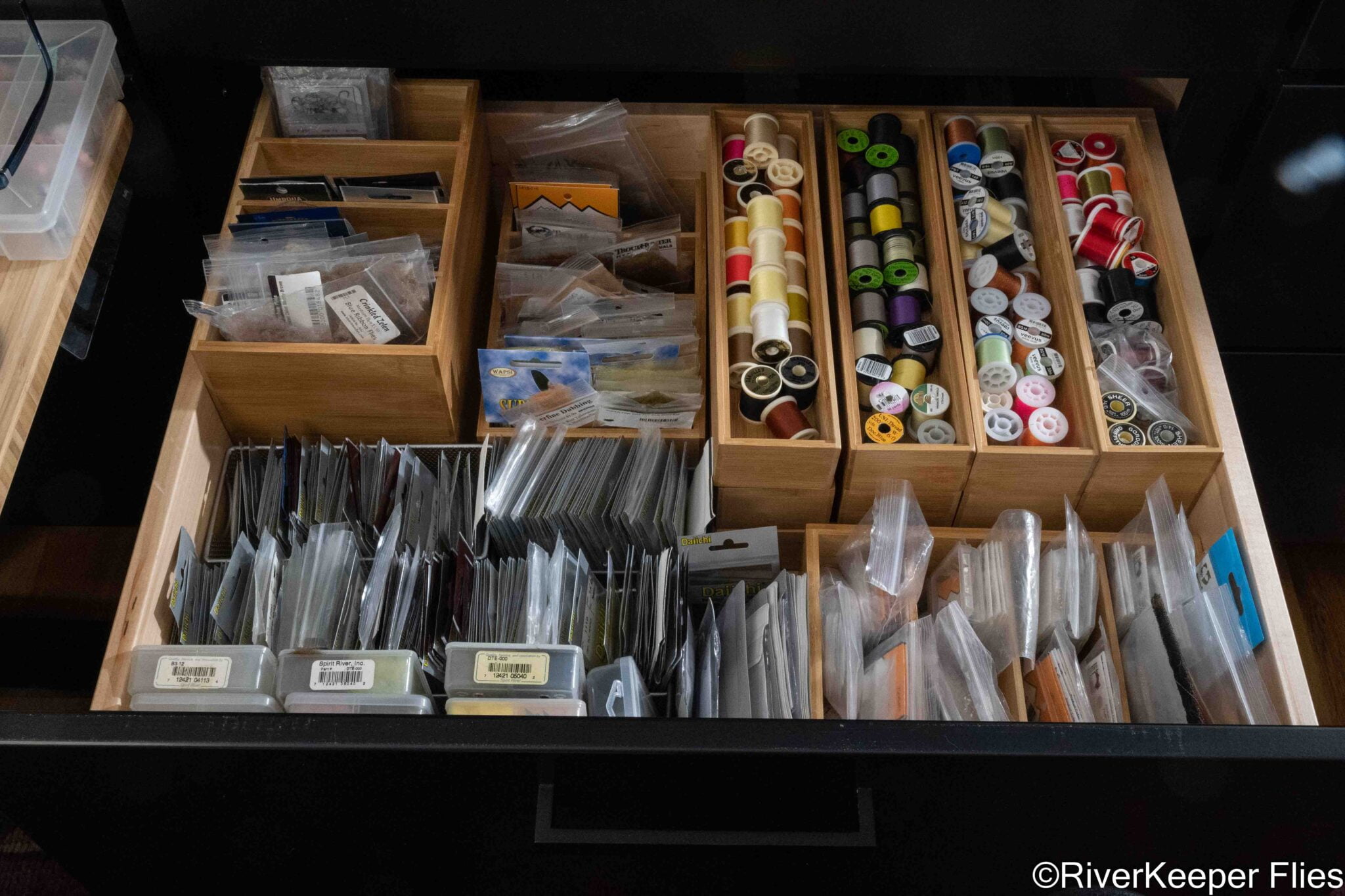 My Fly Tying Room - RiverKeeper Flies