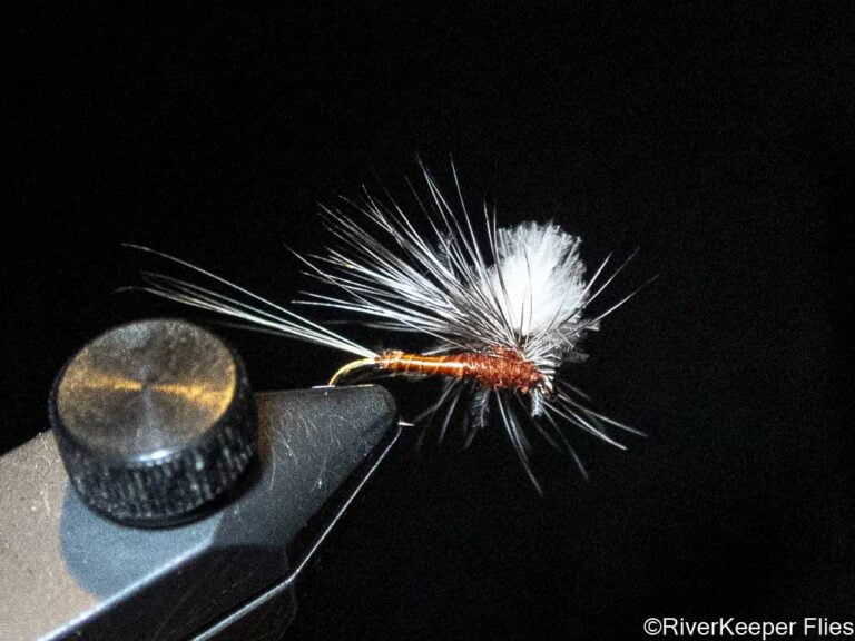Harrop's CDC Rusty Paraspinner - RiverKeeper Flies